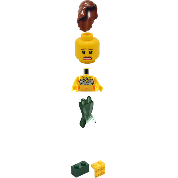 LEGO Brickbeard's Bounty Figurehead Mermaid with Bracket Minifigure ...