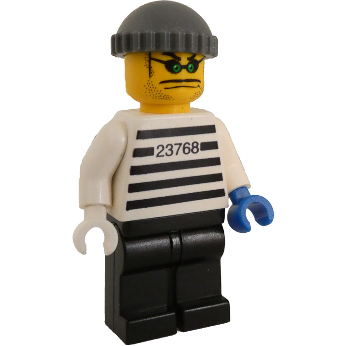 LEGO Brickster with Gray Knit Cap Minifigure | Brick Owl