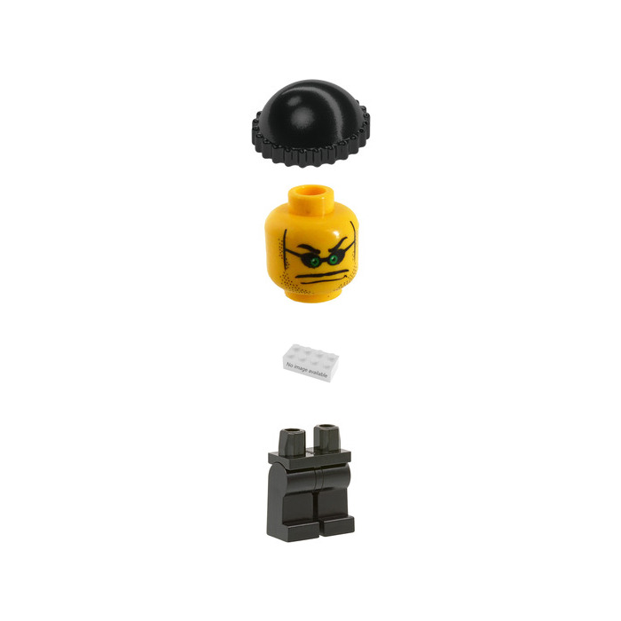 LEGO Brickster with LEGO Logo Minifigure | Brick Owl - LEGO Marketplace