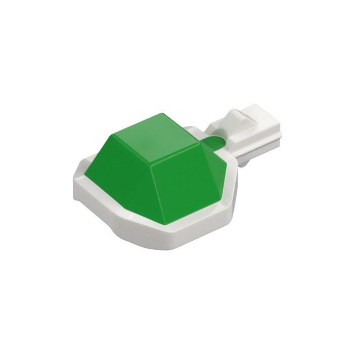 LEGO Koopa Troopa Shell with White Bottom and Lever (5446) | Brick Owl ...