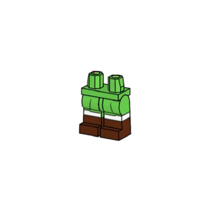 LEGO Bright Green Link - Ocarina of Time Minifigure Hips and Legs ...