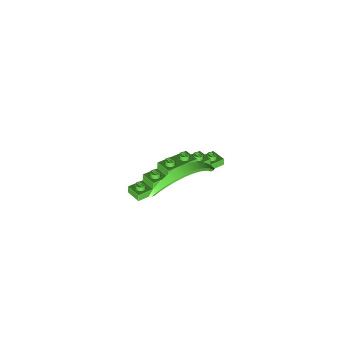 LEGO Mudguard Plate 1 x 6 with Edge (4925 / 62361) | Brick Owl - LEGO ...