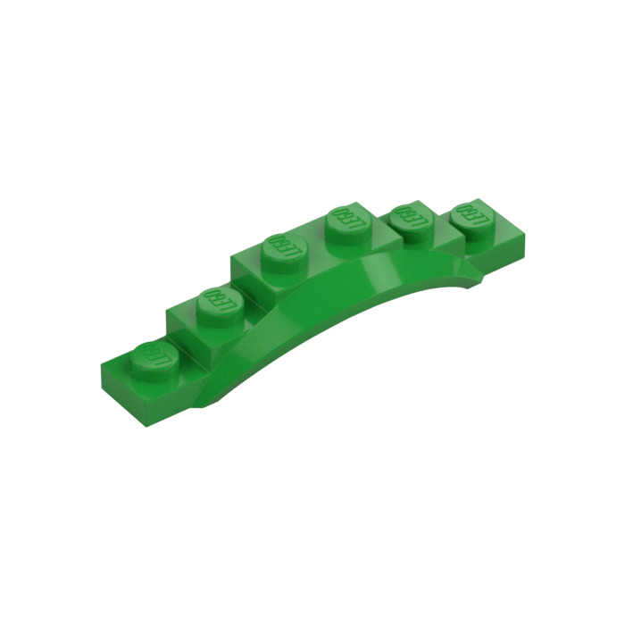 LEGO Mudguard Plate 1 x 6 with Edge (4925 / 62361) | Brick Owl - LEGO ...