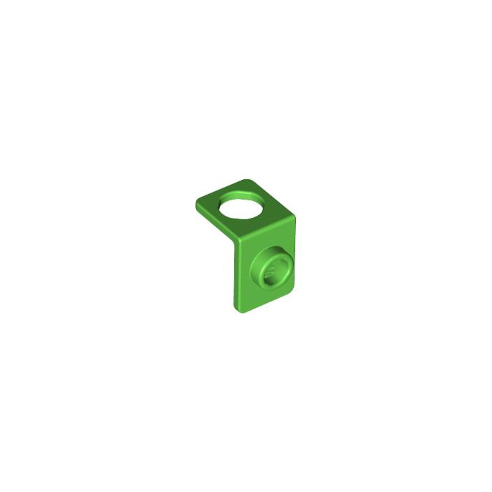 LEGO Bright Green Neck Bracket with Stud with Thinner Back Wall (28974 ...