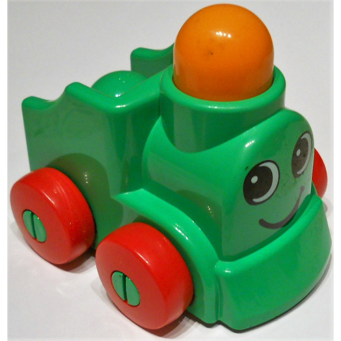 LEGO Bright Green Primo Train with Happy Face (31155 / 76082) | Brick ...