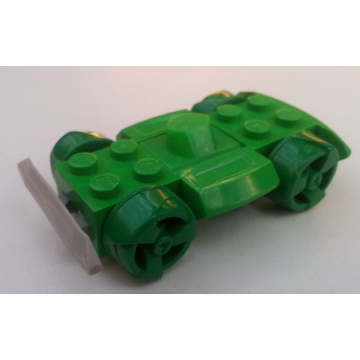 LEGO Bright Green Racers Chassis with Green Wheels (76544) | Brick Owl