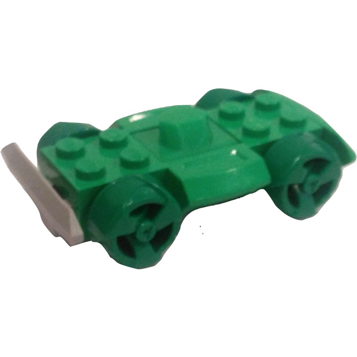 LEGO Bright Green Racers Chassis with Green Wheels (76544) | Brick Owl