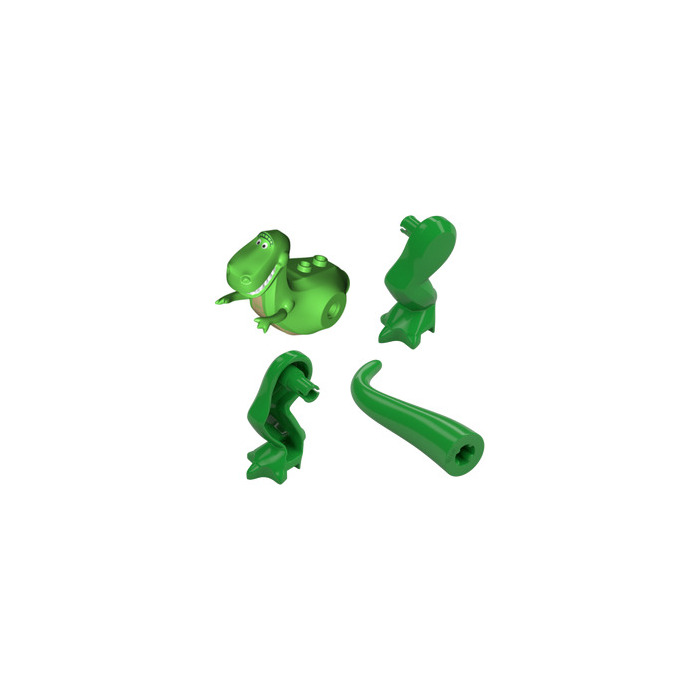 LEGO Bright Green Rex with Tan Stomach | Brick Owl - LEGO Marketplace