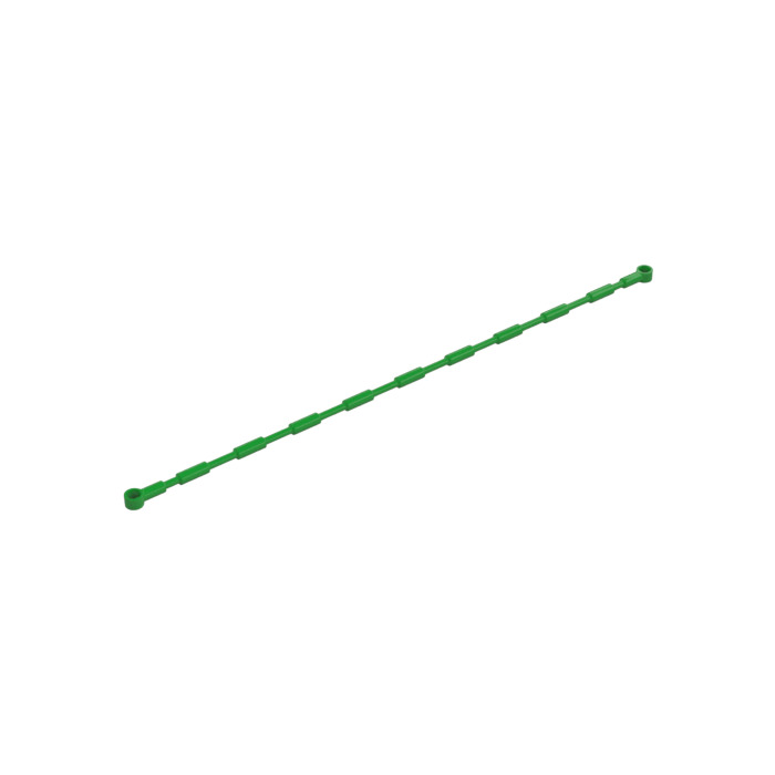 LEGO Bright Green String with Coupling Points and Open Ends 1 x 21 ...