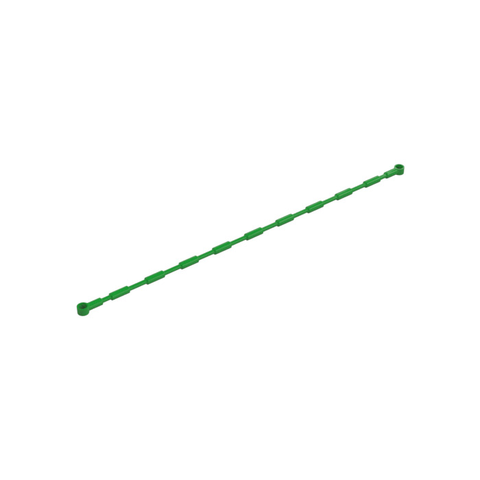 LEGO Bright Green String with Coupling Points and Open Ends 1 x 21 ...
