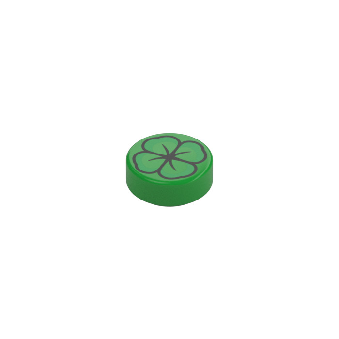 LEGO Tile 1 x 1 Round with Four Leaf Clover (35380 / 109772) | Brick ...