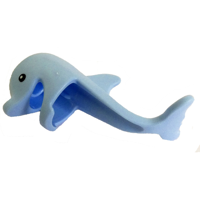 LEGO Bright Light Blue Dolphin Costume Head Cover | Brick Owl - LEGO ...