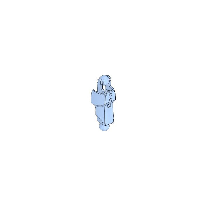 LEGO Bright Light Blue Large Arm / Leg Section with 2 Ball Joints ...
