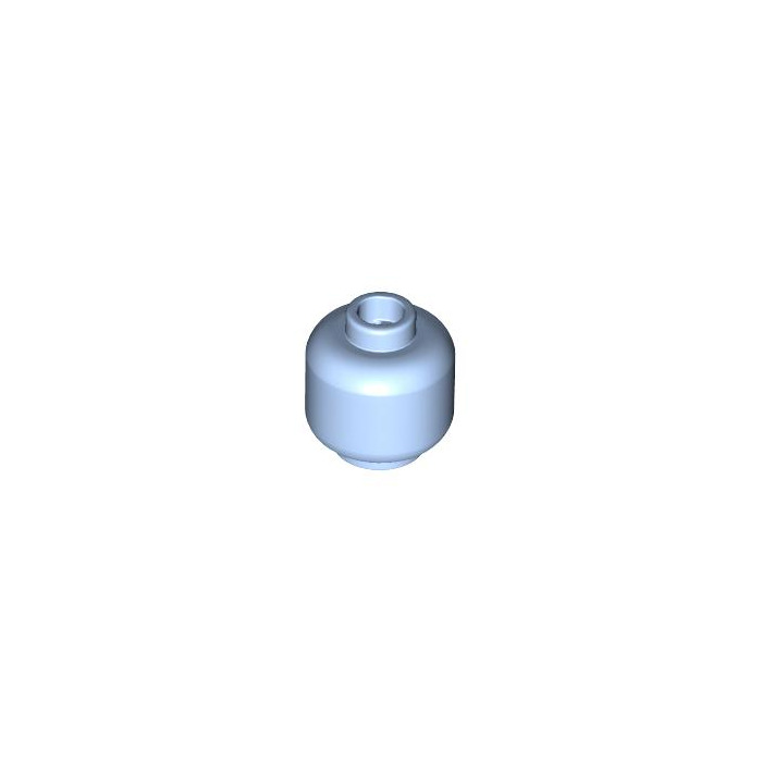 LEGO Bright Light Blue Minifigure Head (3626 / 88475) | Brick Owl