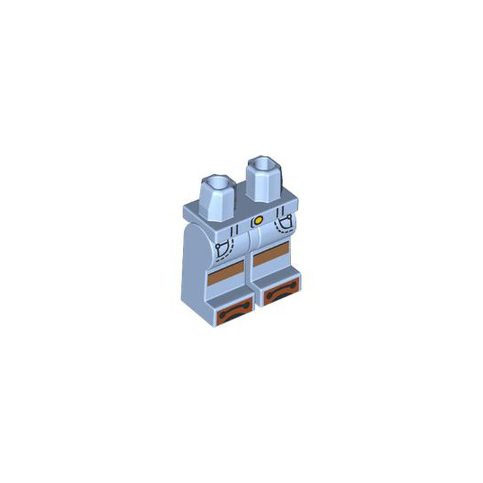 LEGO Bright Light Blue Nani Pelekai Minifigure Hips and Legs (10970 ...