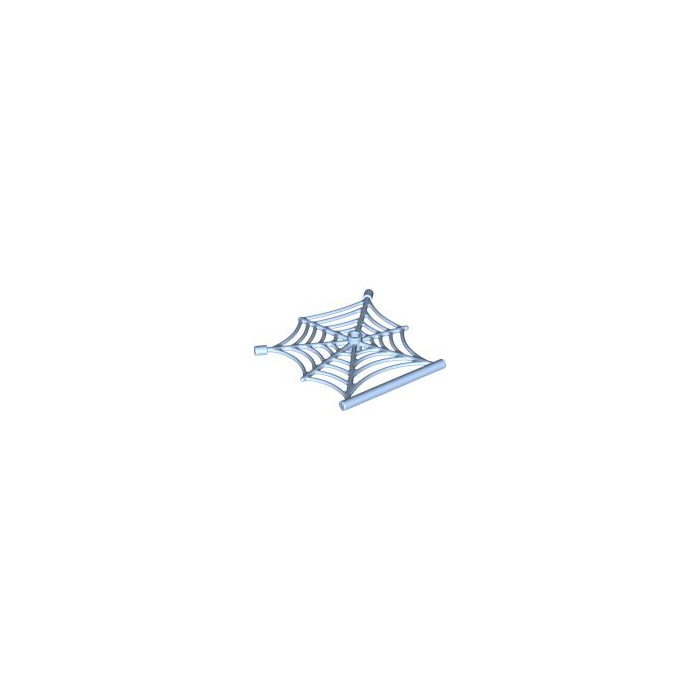 LEGO Bright Light Blue Spider Web with Bar (7255 / 90981) | Brick Owl