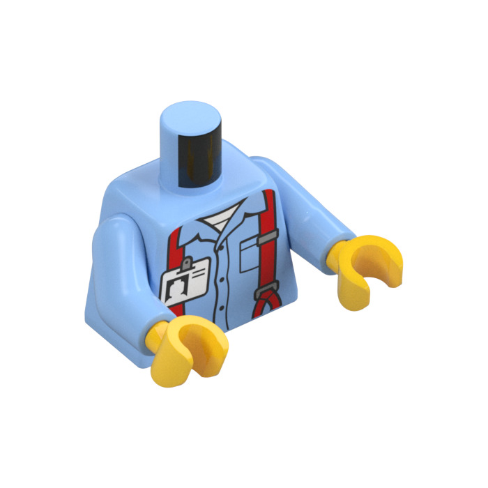 LEGO Ted Brickle Minifig Torso (973) | Brick Owl - LEGO Marketplace