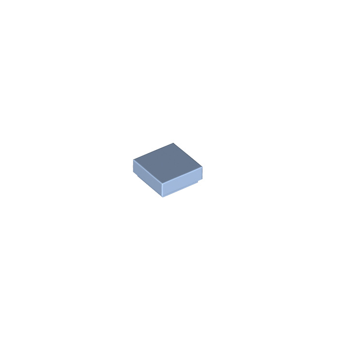 LEGO Bright Light Blue Tile 1 x 1 with Groove (3070 / 113480) | Brick Owl