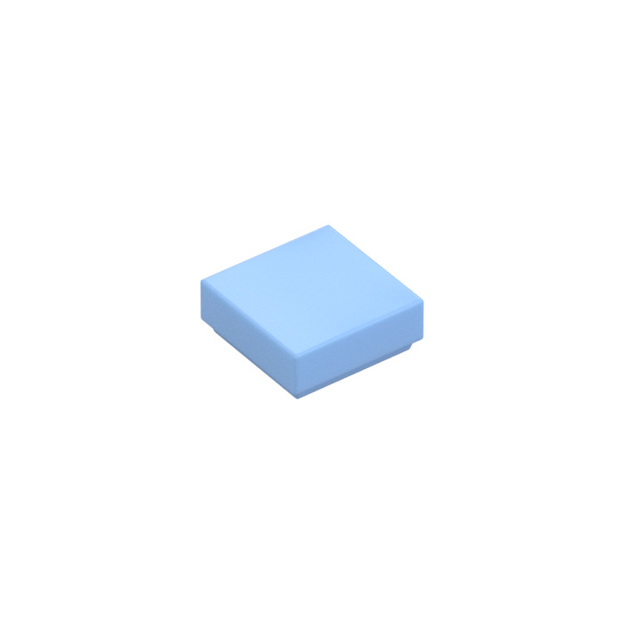 LEGO Bright Light Blue Tile 1 x 1 with Groove (3070 / 113480) | Brick Owl