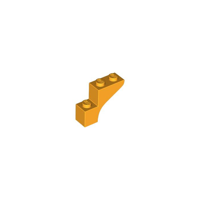 LEGO Bright Light Orange Arch 1 x 3 x 2 with Curved End (88292) | Brick Owl