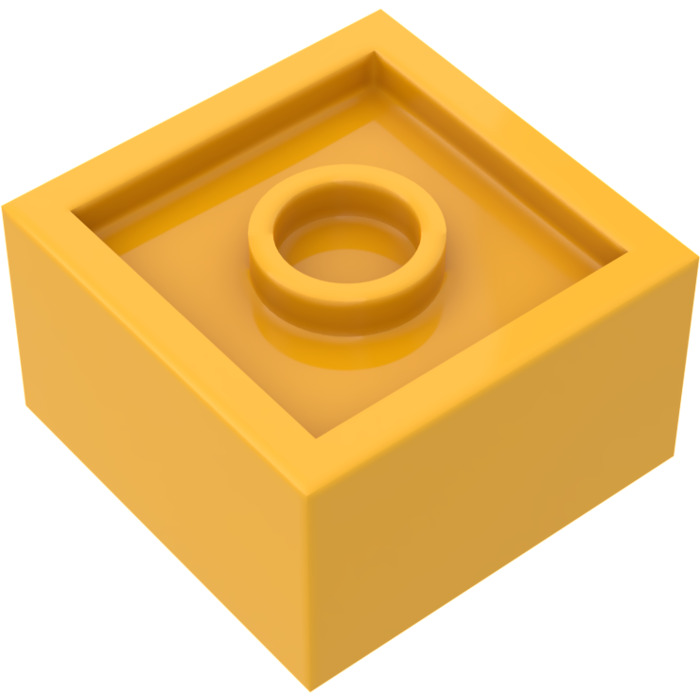 LEGO Bright Light Orange Box 2 x 2 x 1 (2821 / 59121) | Brick Owl