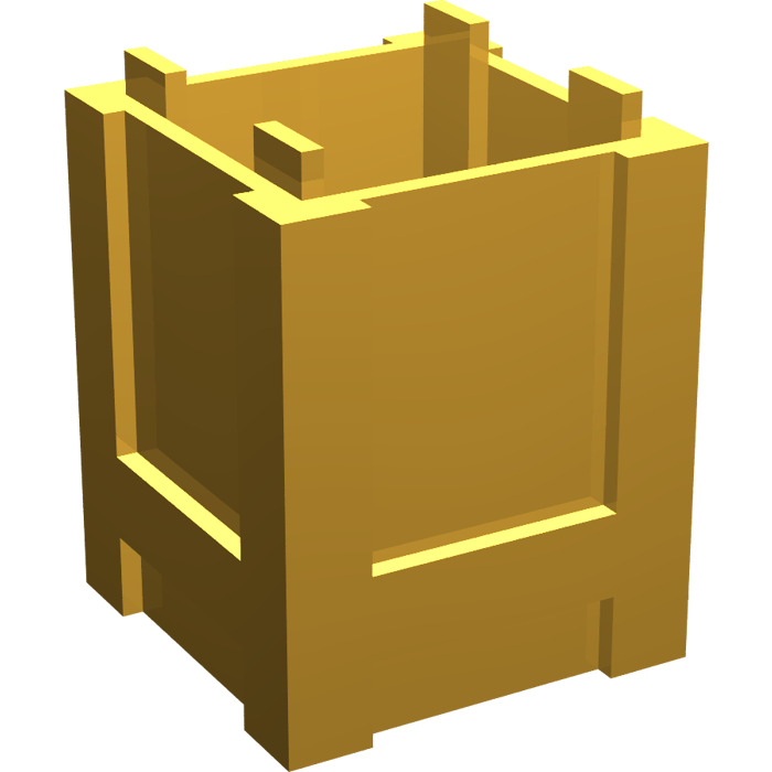 LEGO Bright Light Orange Box 2 x 2 x 2 Crate (61780) | Brick Owl - LEGO ...