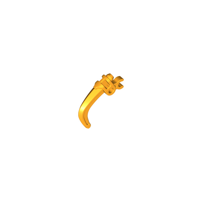 LEGO Bright Light Orange Claw with Clip (Large) (30945 / 92220) | Brick ...