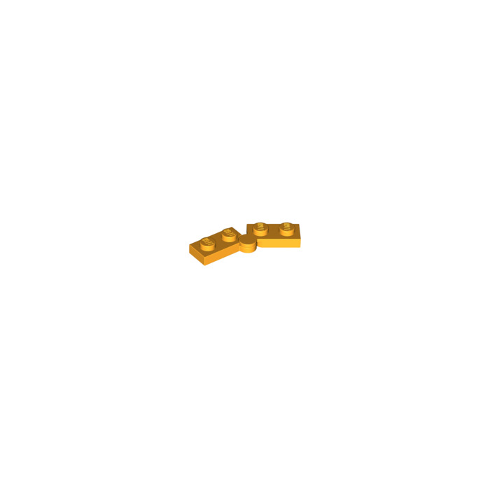 LEGO Bright Light Orange Hinge Plate 1 x 4 Swivel Assembly (1927 / ...