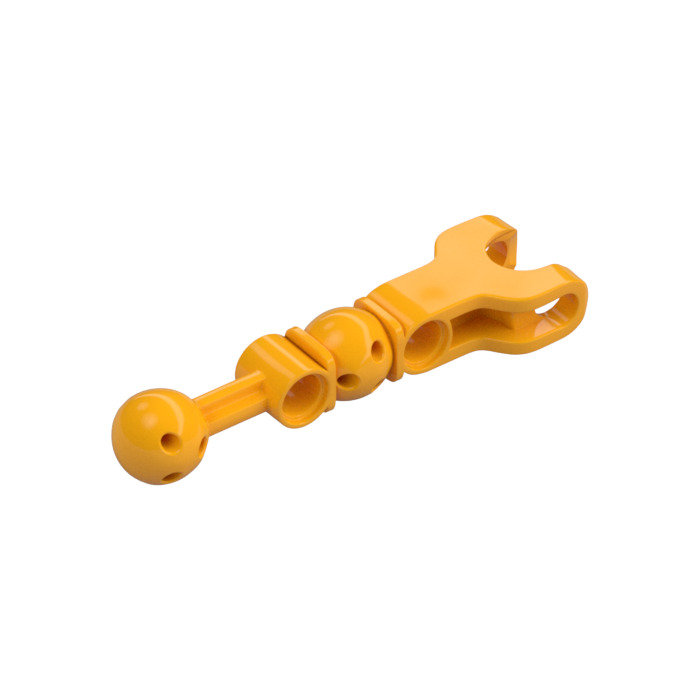 LEGO Bright Light Orange Long Ball Joint on Axle with Ball Socket and ...