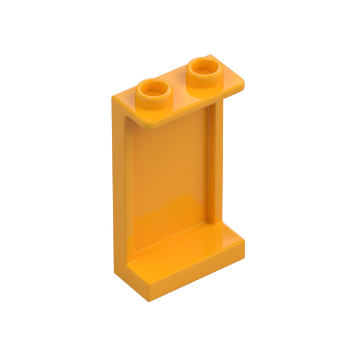 LEGO Bright Light Orange Panel 1 x 2 x 3 with Side Supports (35340 / ...