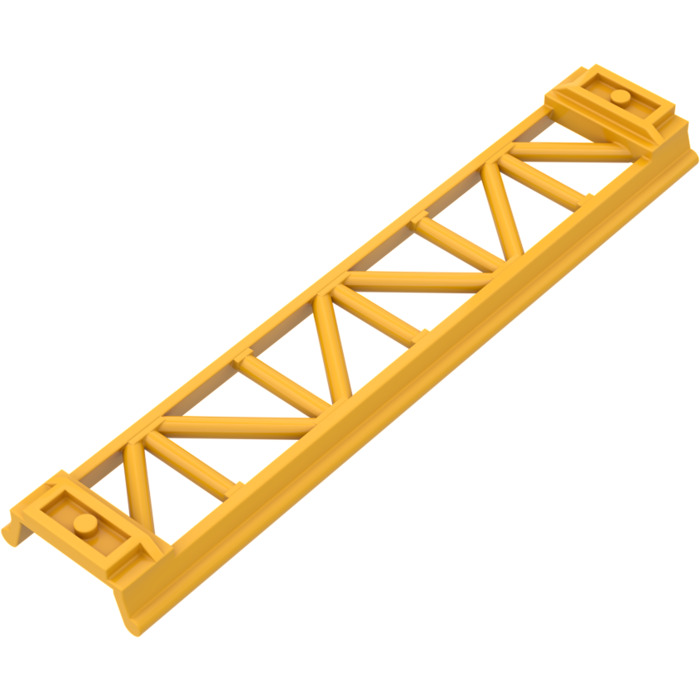 LEGO Bright Light Orange Roller Coaster Rail 2 x 16 (25059) | Brick Owl ...