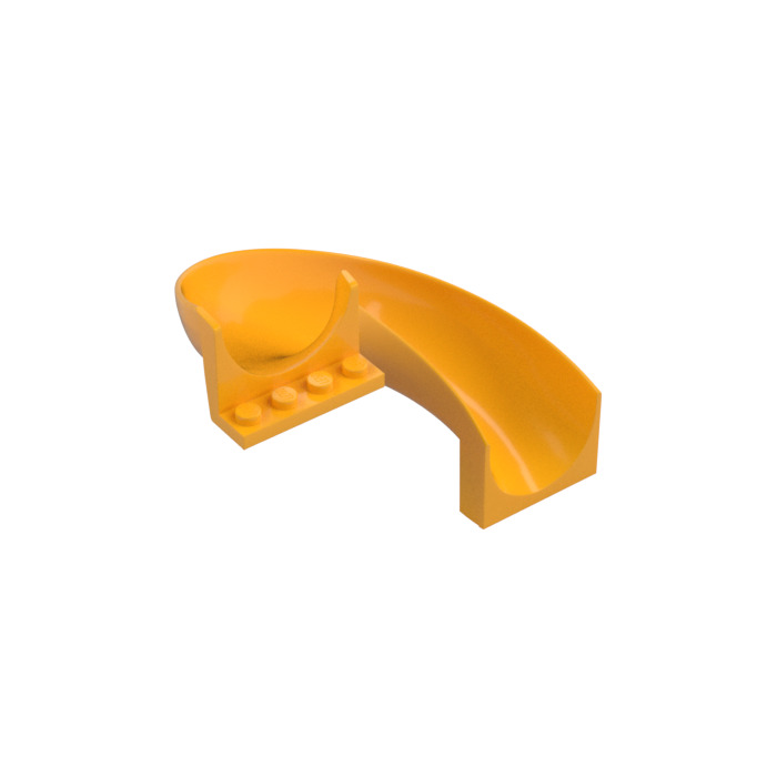 LEGO Slide 7 x 12 Curved 180 (11267) | Brick Owl