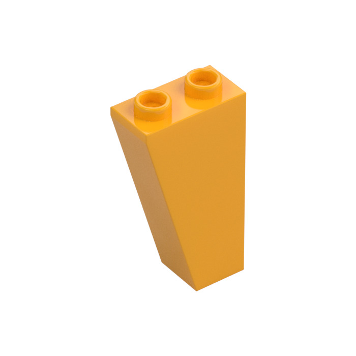 LEGO Bright Light Orange Slope 1 x 2 x 3 (75°) Inverted (2449) | Brick ...