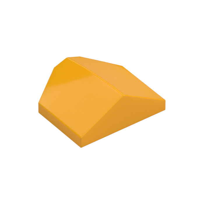 LEGO Bright Light Orange Slope 2 x 2 x 0.7 Curved (1762) | Brick Owl