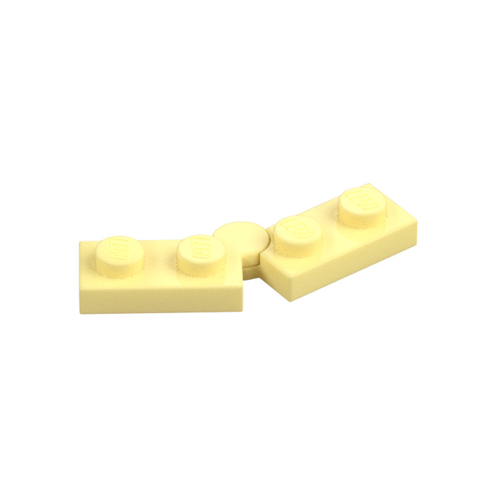 LEGO Bright Light Yellow Hinge Plate 1 x 4 Swivel Assembly (1927 / ...