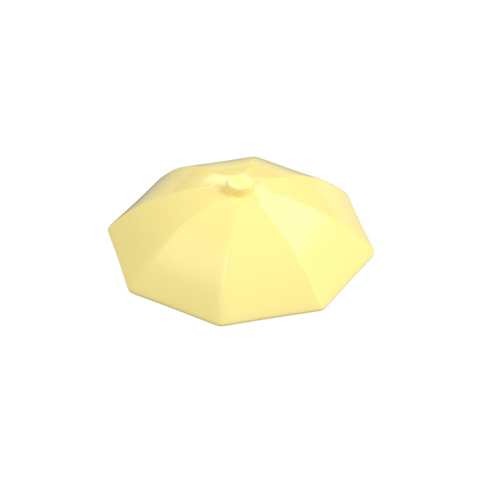 LEGO Bright Light Yellow Sunshade / Umbrella Top Part 6 x 6 (4094 / ...