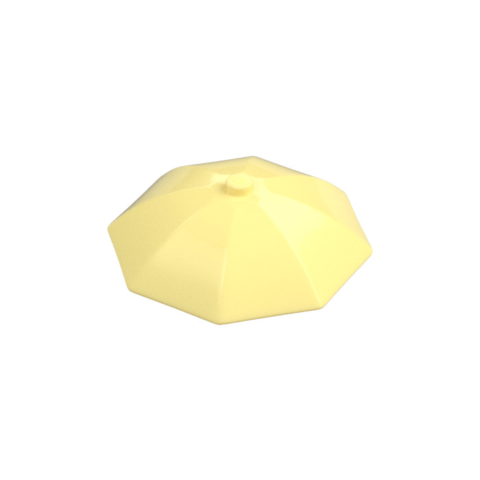 LEGO Bright Light Yellow Sunshade / Umbrella Top Part 6 x 6 (4094 / ...
