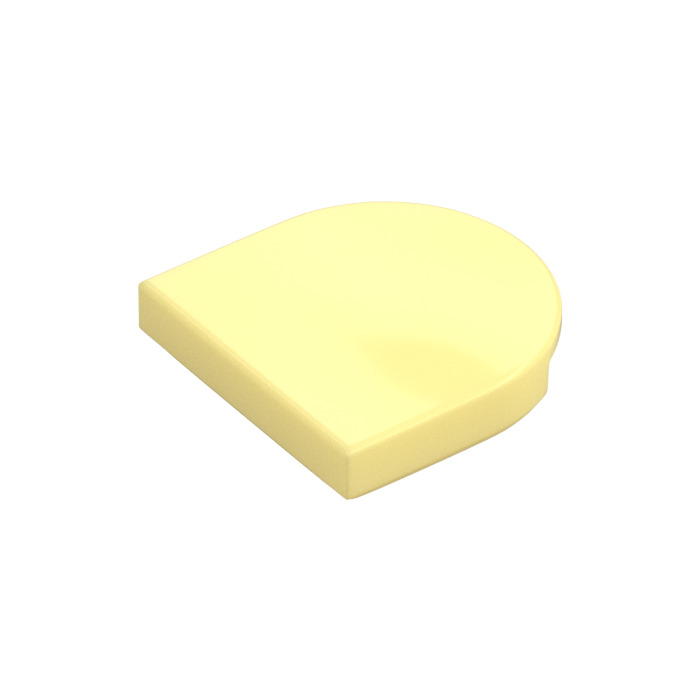 LEGO Tile 2 x 2 Half Oval (5520) | Brick Owl - LEGO Marketplace