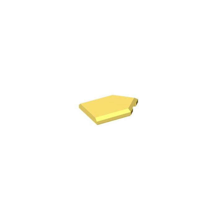 LEGO Bright Light Yellow Tile 2 x 3 Pentagonal (22385 / 35341) | Brick ...