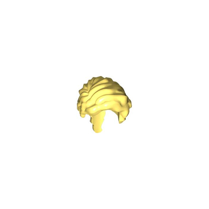 LEGO Wavy Hair with Side Parting and Braid at the Back (2640) | Brick ...