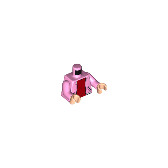 LEGO Bright Pink Brooklynn Minifig Torso (973 / 76382) | Brick Owl