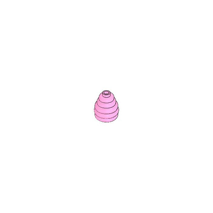 LEGO Bright Pink Cone 2 x 2 x 1.7 Beehive (35574) | Brick Owl - LEGO ...