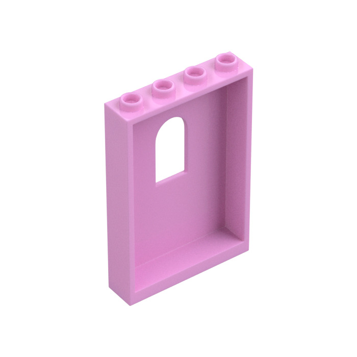 LEGO Bright Pink Panel 1 x 4 x 5 with Window (60808) | Brick Owl