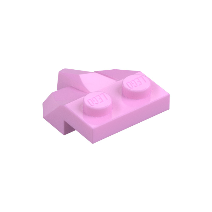 LEGO Bright Pink Plate 1 x 2 with 3 Rock Claws (27261) | Brick Owl