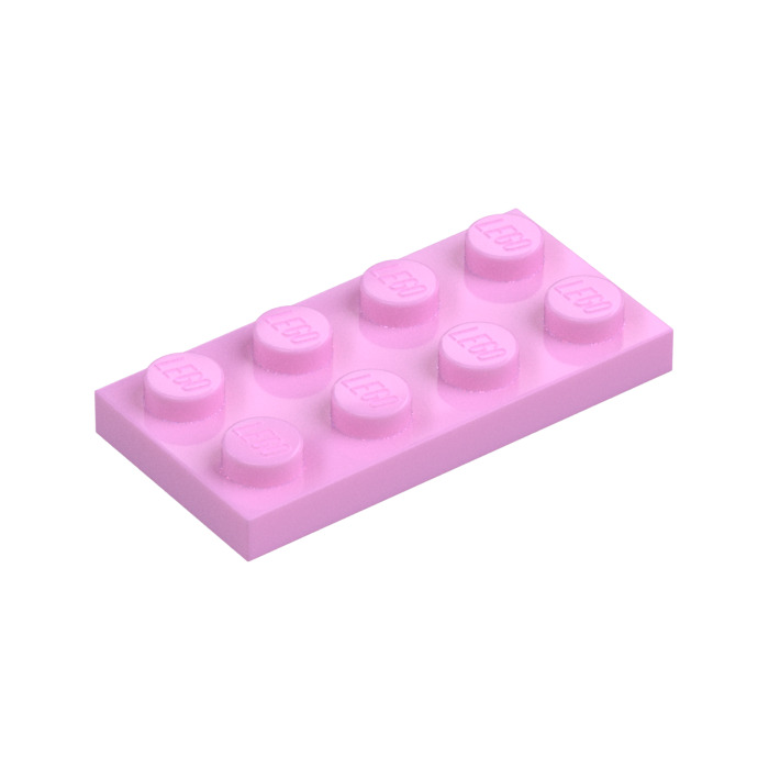 LEGO Bright Pink Plate 2 x 4 (3020 / 5584) | Brick Owl