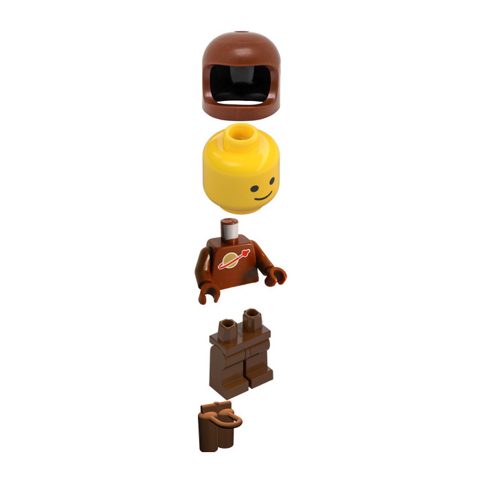 LEGO Brown Astronaut Minifigure | Brick Owl - LEGO Marketplace