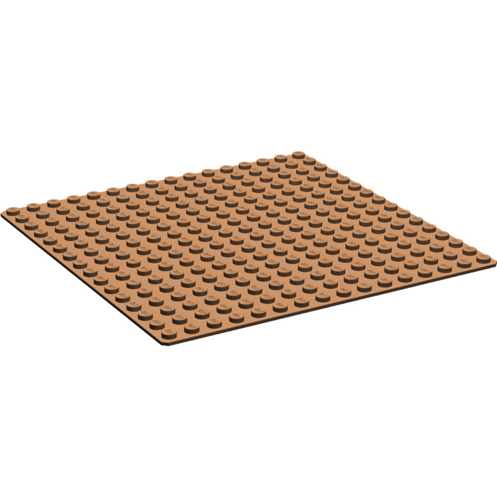 LEGO Brown Baseplate 16 x 16 (6098 / 57916) | Brick Owl - LEGO Marketplace