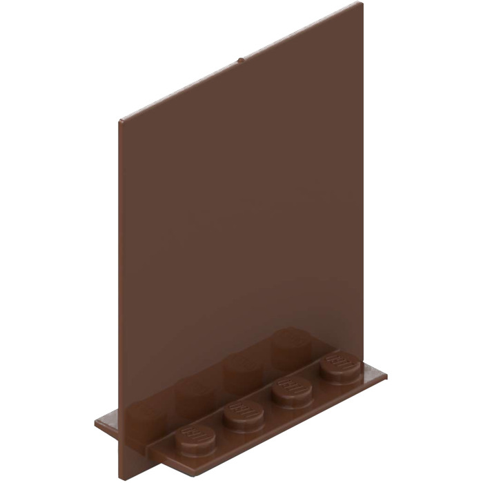 LEGO Brown Door 2 x 5 x 5 Revolving without Reinforced Base (30102 / ...