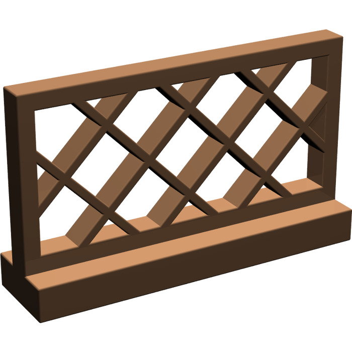 LEGO Fence 1 x 4 x 2 Lattice (3185) | Brick Owl - LEGO Marketplace