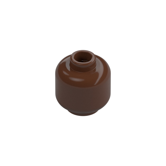 LEGO Brown Minifigure Head (3626 / 88475) | Brick Owl